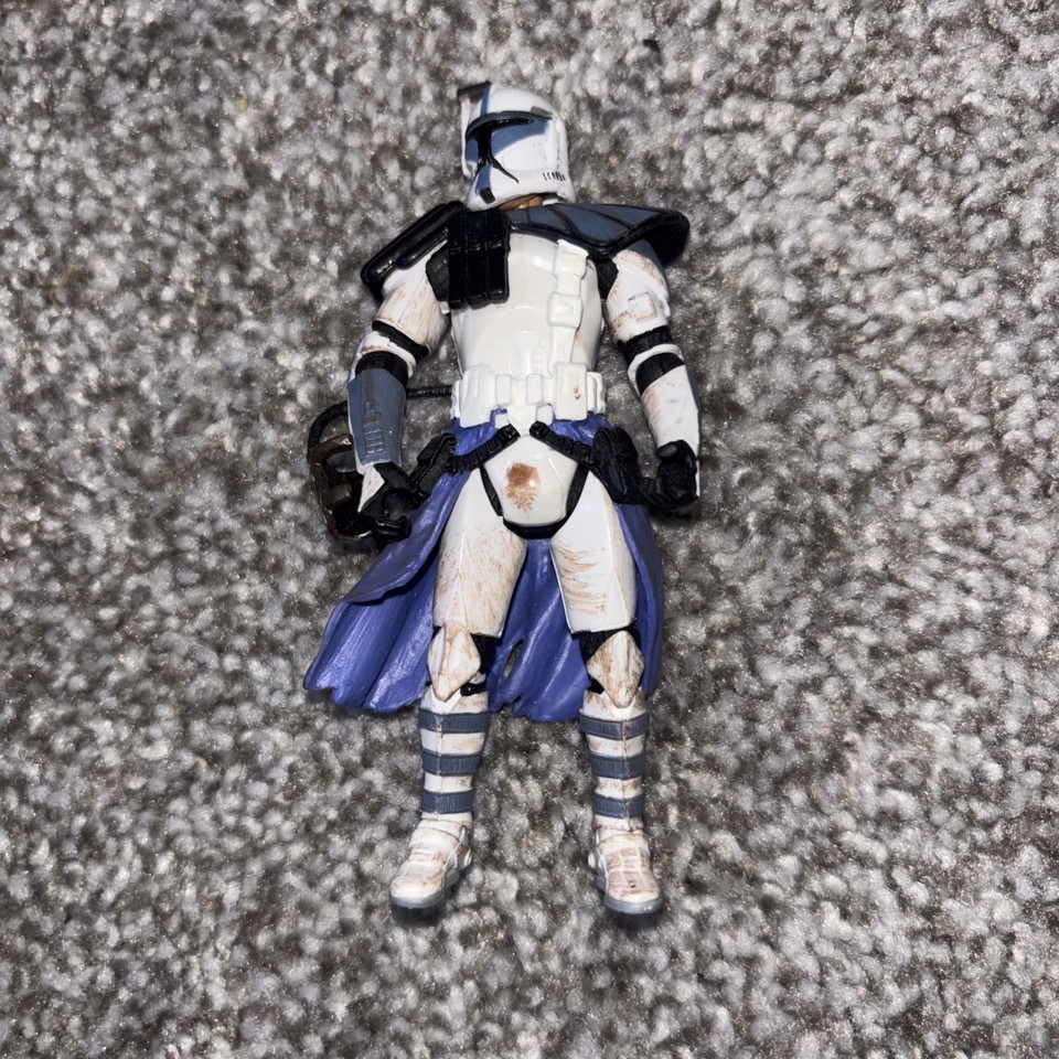 Star War LOOSE BLUE Clone Arc Trooper Alpha Figure 2007 30th ...