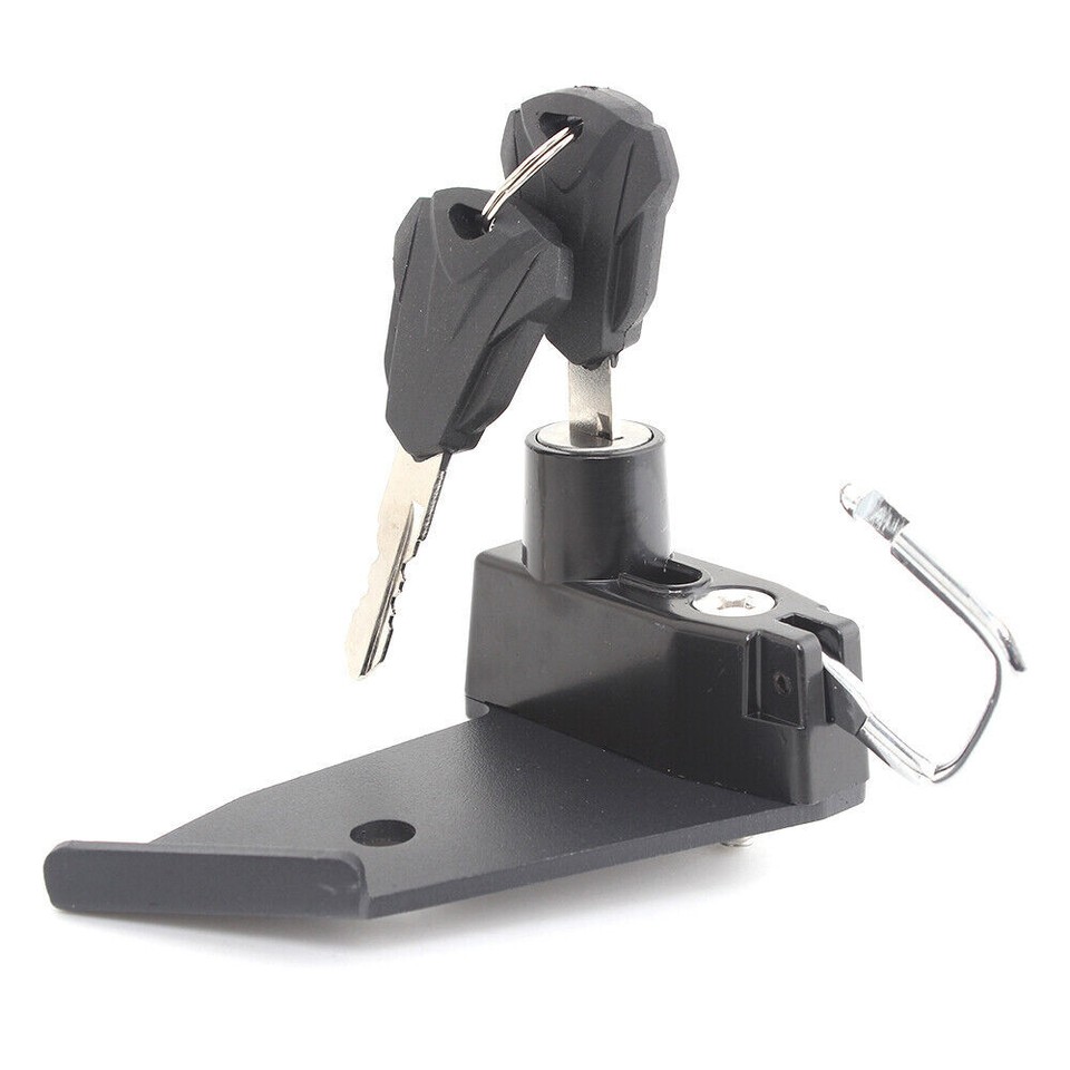 Black Motorcycle Helmet Lock For Triumph Bonneville T100 T120 Thruxton ...