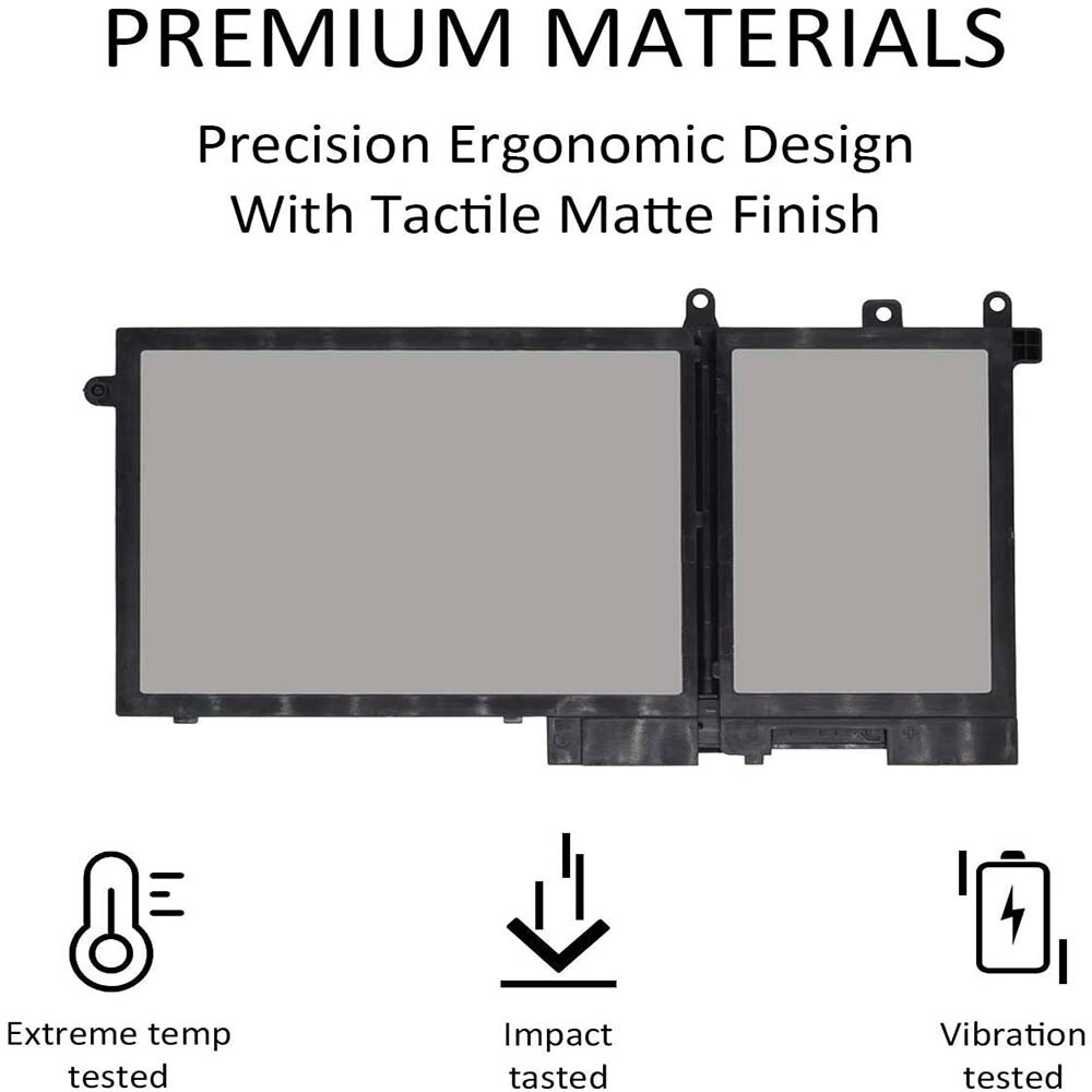 93FTF D4CMT Battery for Dell Latitude 5280 5290 5288 5591 5495 E5480 ...