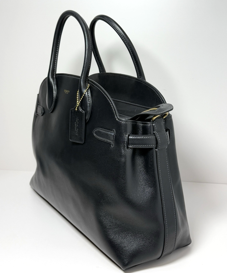 Coach Soft Empire Carryall 40 Bag B4/BLACK CW616 - UNUSED | eBay