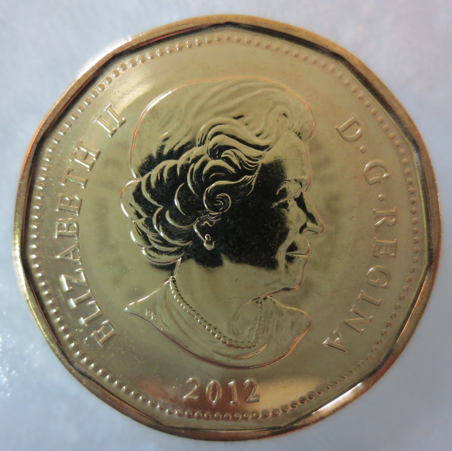 2012 100TH GREY CUP LOONIE UNCIRCULATED FROM MINT ROLL DOLLAR COIN | eBay