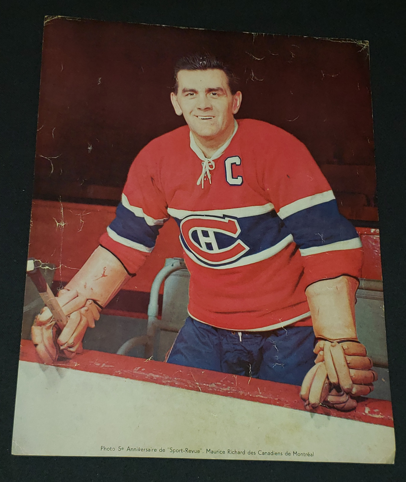 1950's - MAURICE RICHARD + JEAN BELIVEAU - SPORT REVUE - RARE PREMIUM ...