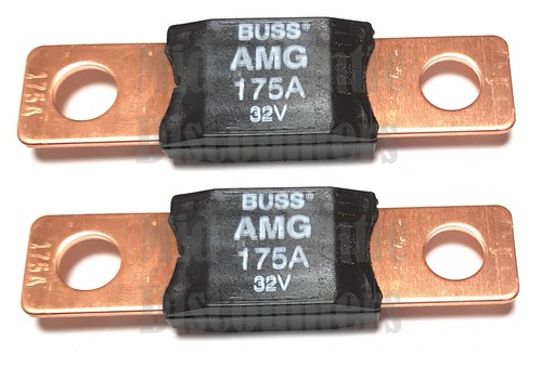 2 Cooper Bussmann Buss 175a Amp AMG Mega Fuse AMG-175 | eBay