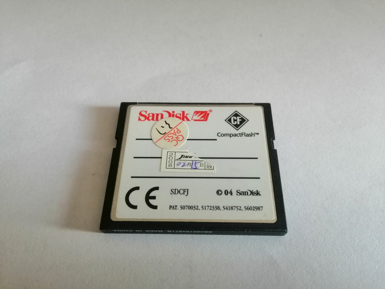 sandisk 1GB CF Memory CARD compact flash card SDCFJ/SDCFB | eBay