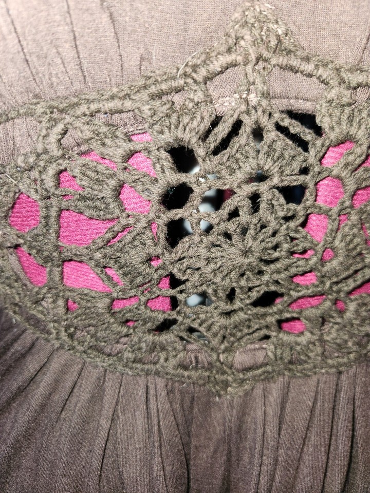 Sky Brand 5 Pc Lot Size L M Beaded Silk Sleeveless Top Tunic Dress ...