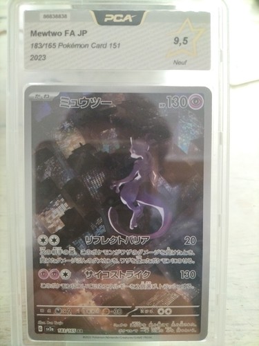 Pokemon Mewtwo AR 183/165 Japanese Pokemon 151 PCA 9.5 PSA 151 | eBay