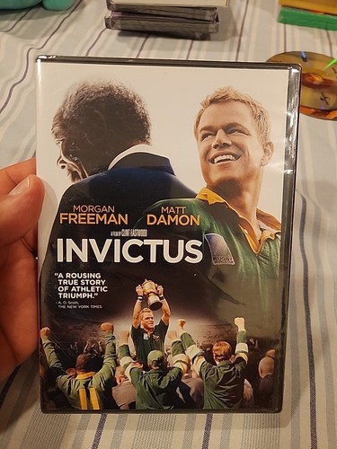 Invictus (DVD, 2009) FT. Matt Damon, Morgan Freeman - BRAND NEW ...