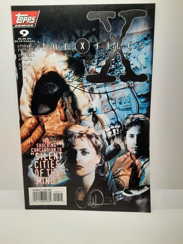 The X-Files #9 Topps Comics 1995 Signed by Charles Adlard. | eBay