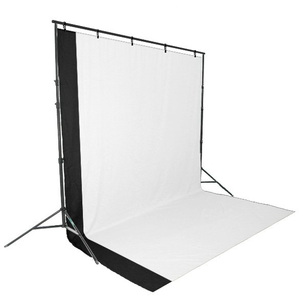 Photography Lighting Muslin Backdrop Stand Studio Kit 3 Backdrop 3 ...