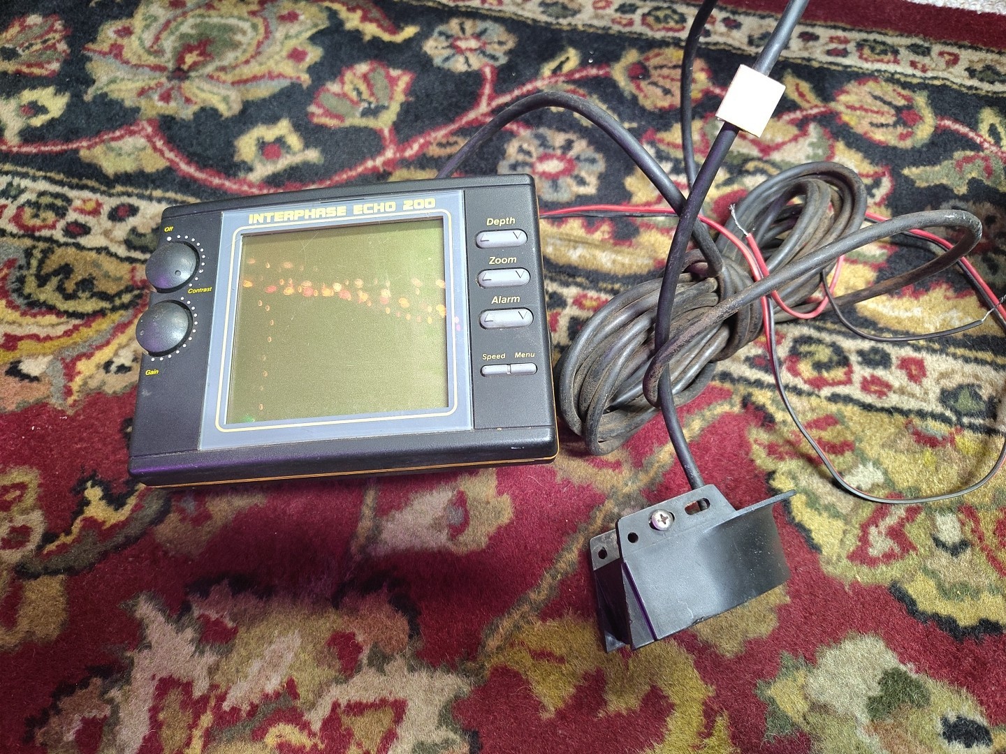 Interphase Echo 200 Fish Finder Scanner ( Works ) | eBay