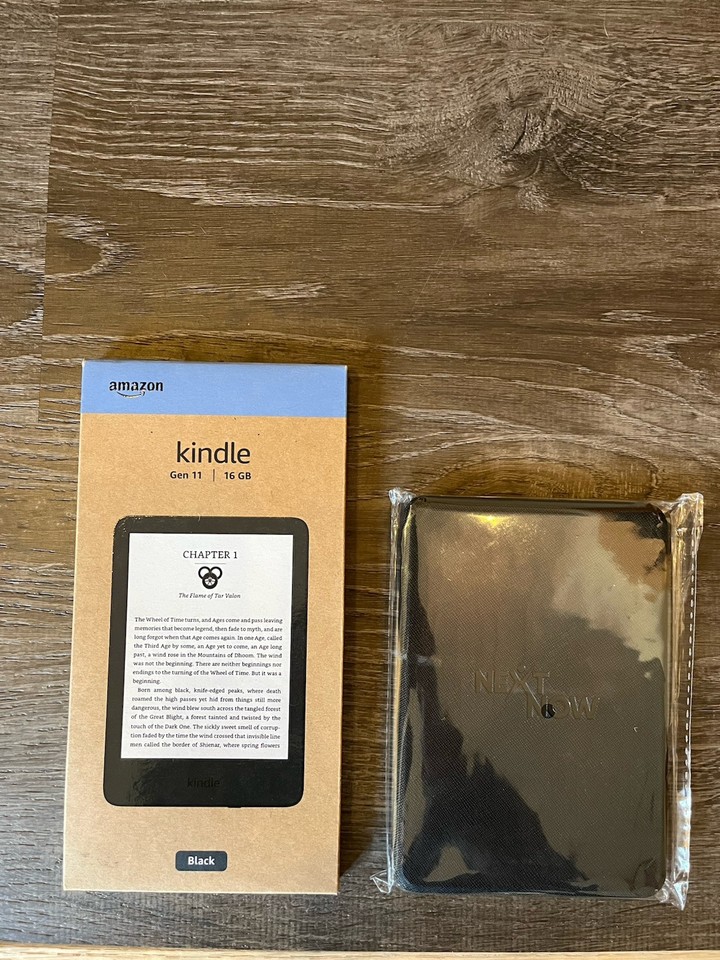 New Kindle (16 GB) - Lightest and most compact Kindle - Black Brand New ...