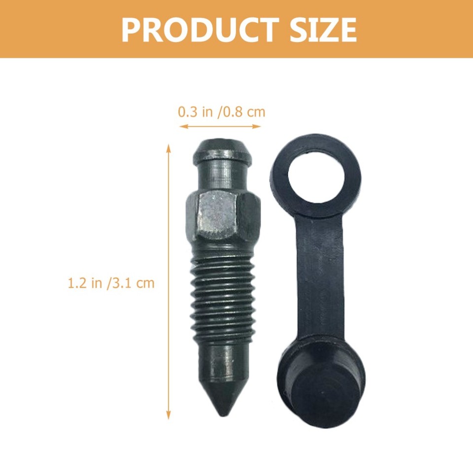 1 set of Brake Bleed Nut Car Brake Pump Cap Brake Caliper Exhaust ...