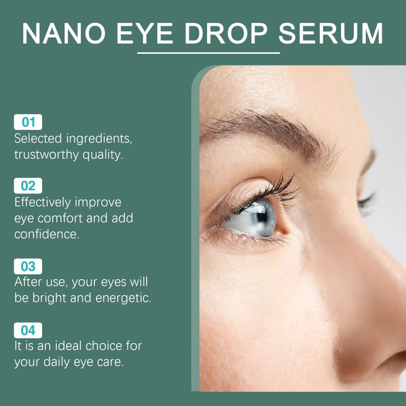 Nano Eye Drops Serum,Natural Nano Lubricant Eye Drops for Dry Eye ...