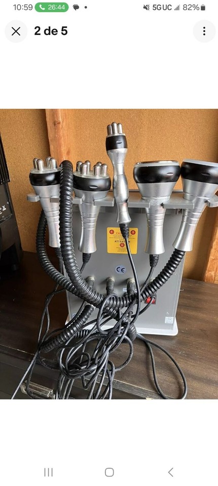 6 in1 RF Ultrasonic Cavitation Radio Frequency Vacuum Cellulite ...