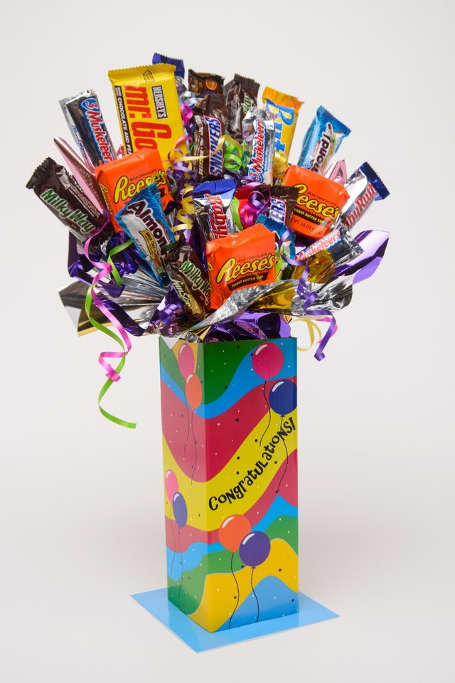 Graduation Candy Bouquet - Promotion Candy Bouquet - High Quality ...
