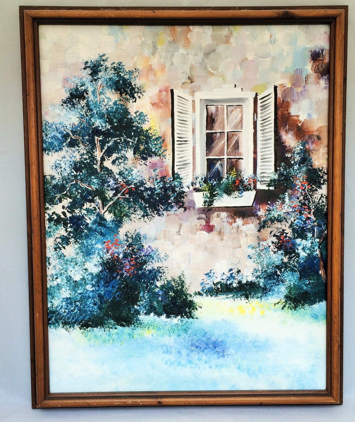 ORIGINAL OIL PAINTING~PAQUE(SERGE) PAQUET~QUEBEC ARTIST~ONE OFA KIND ...