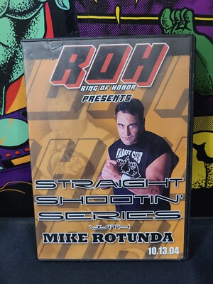 ROH Straight Shootin With Mike Rotunda DVD Ring of Honor IRS WWF WCW | eBay