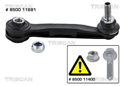 Stabiliser Rod Strut TRISCAN Fits BMW X3 X4 F25 F26 33556790324 | eBay