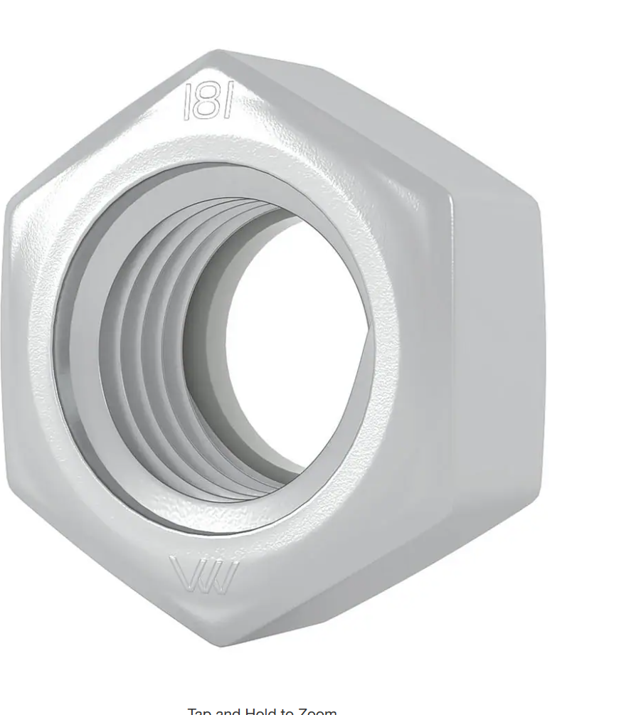 5-Pack Everbilt M8-1.25 Zinc-Plated Steel Tension Lock Nut 809498 | eBay