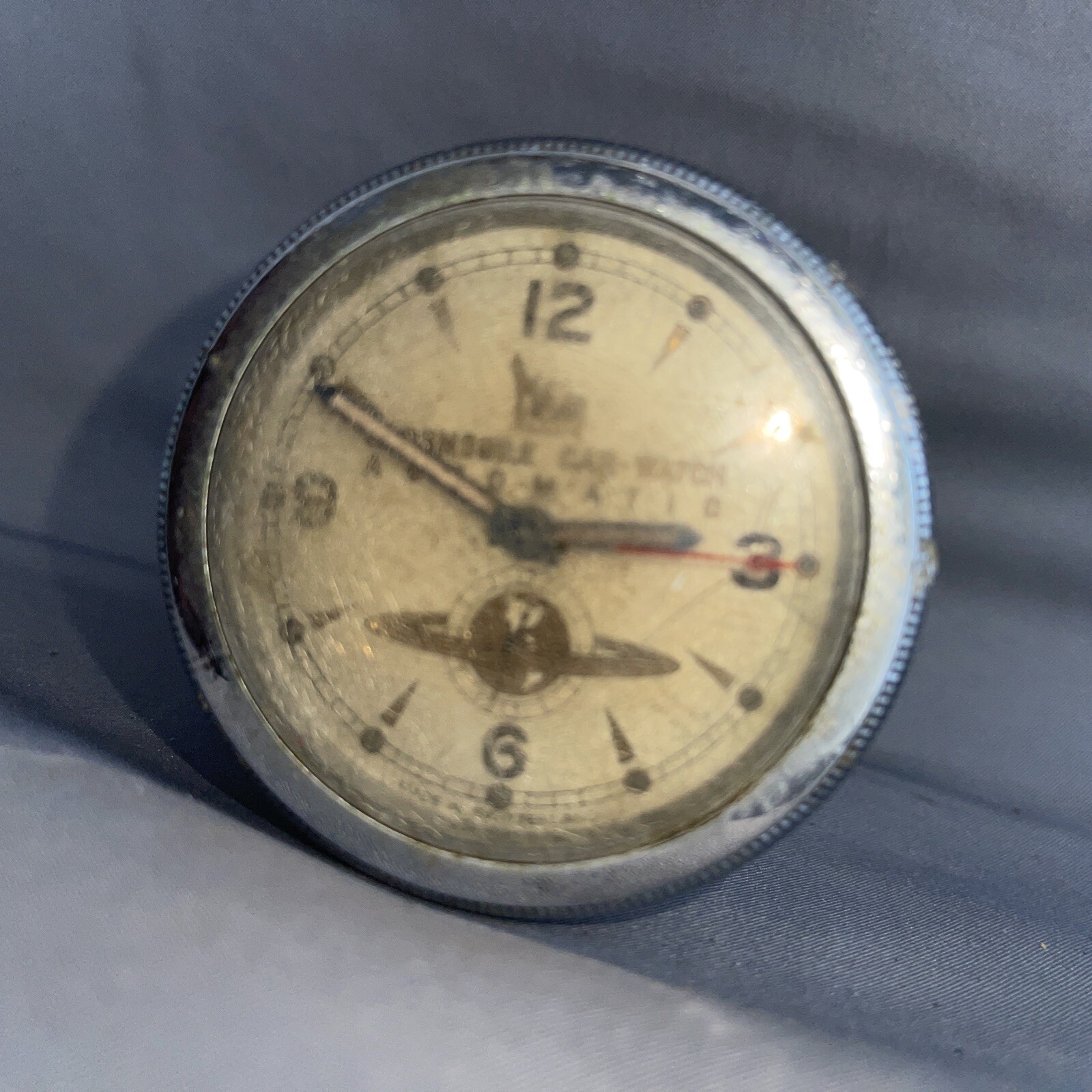 Maar , Switzerland Oldsmobile Car Watch ,automatic Steering Wheel Clock ...