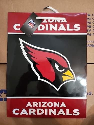 NFL Gift Bag 13" x 9.5" X 5.5" - Arizona Cardinals | eBay