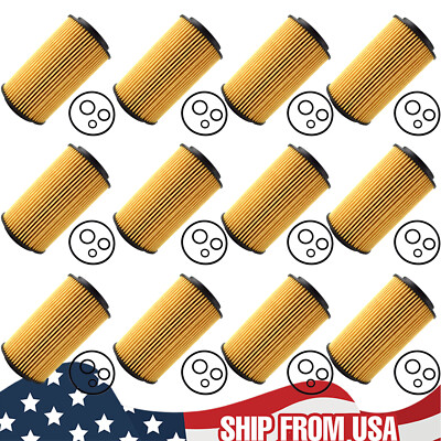 Qty12 Diesel Oil Filter 6111800009 For Freightliner Sprinter 3500 ...