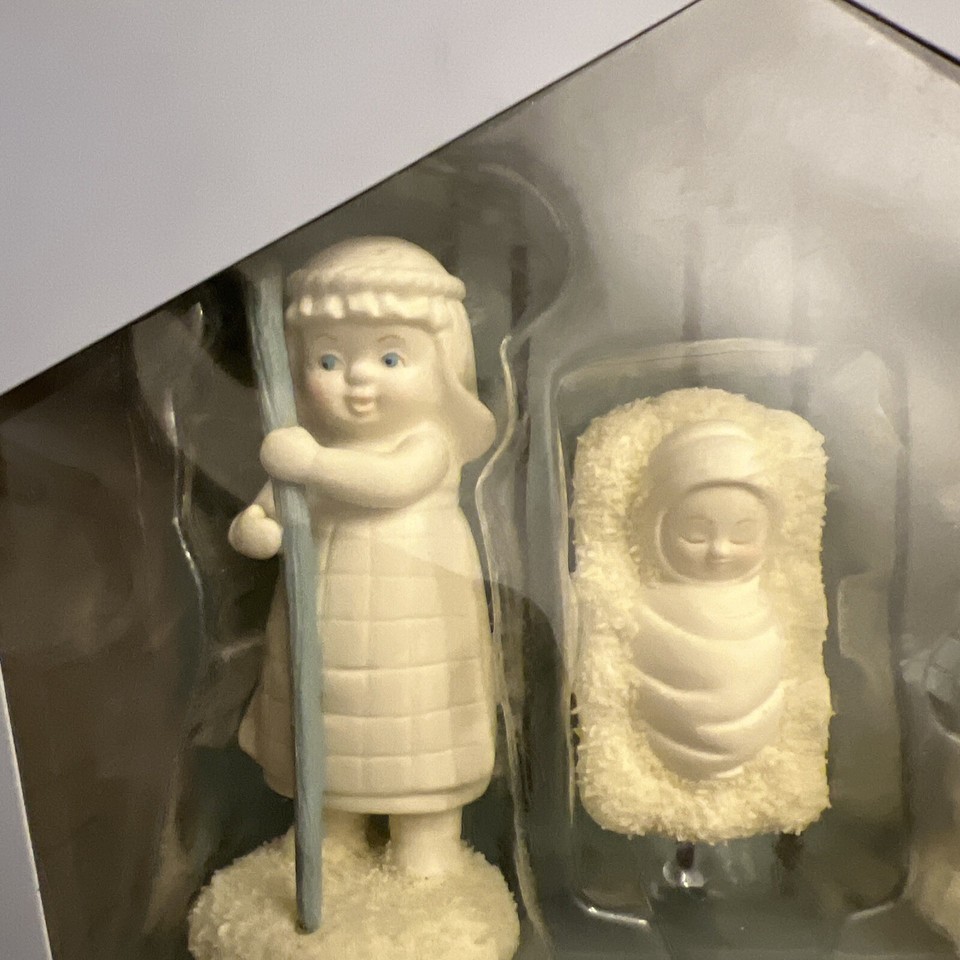 Department 56 Nativity Porcelain Figurine Set of 4 Snowbabies Peace ...