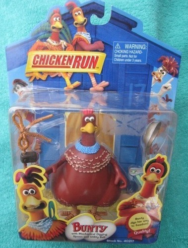 Chicken Run Bunty w/Mechanical Digging Spoon & Utility Belt 2000 ...