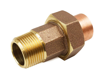 Cast Copper Union Male Adapter 1/2" C X 1/2" MIP | eBay