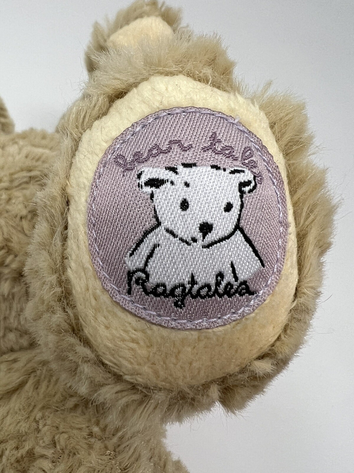 Ragtales Bear Tales Plush Stuffed Animal Soft Toy Sewn Eyes 10” England ...