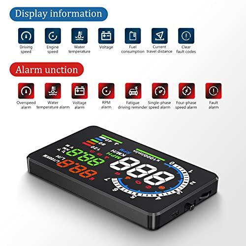 Head Up Display, Car HUD P8, OBDII & GPS Dual System, The 1st Model in ...