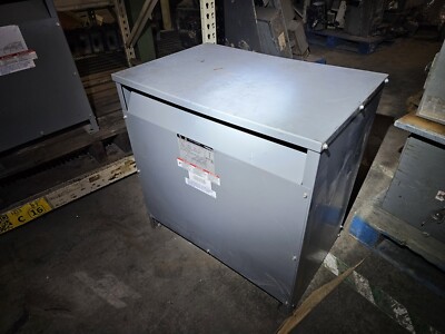 Square D 75 KVA Transformer 480-208Y/120 Volt 200 Amps @ 208 Volt | eBay