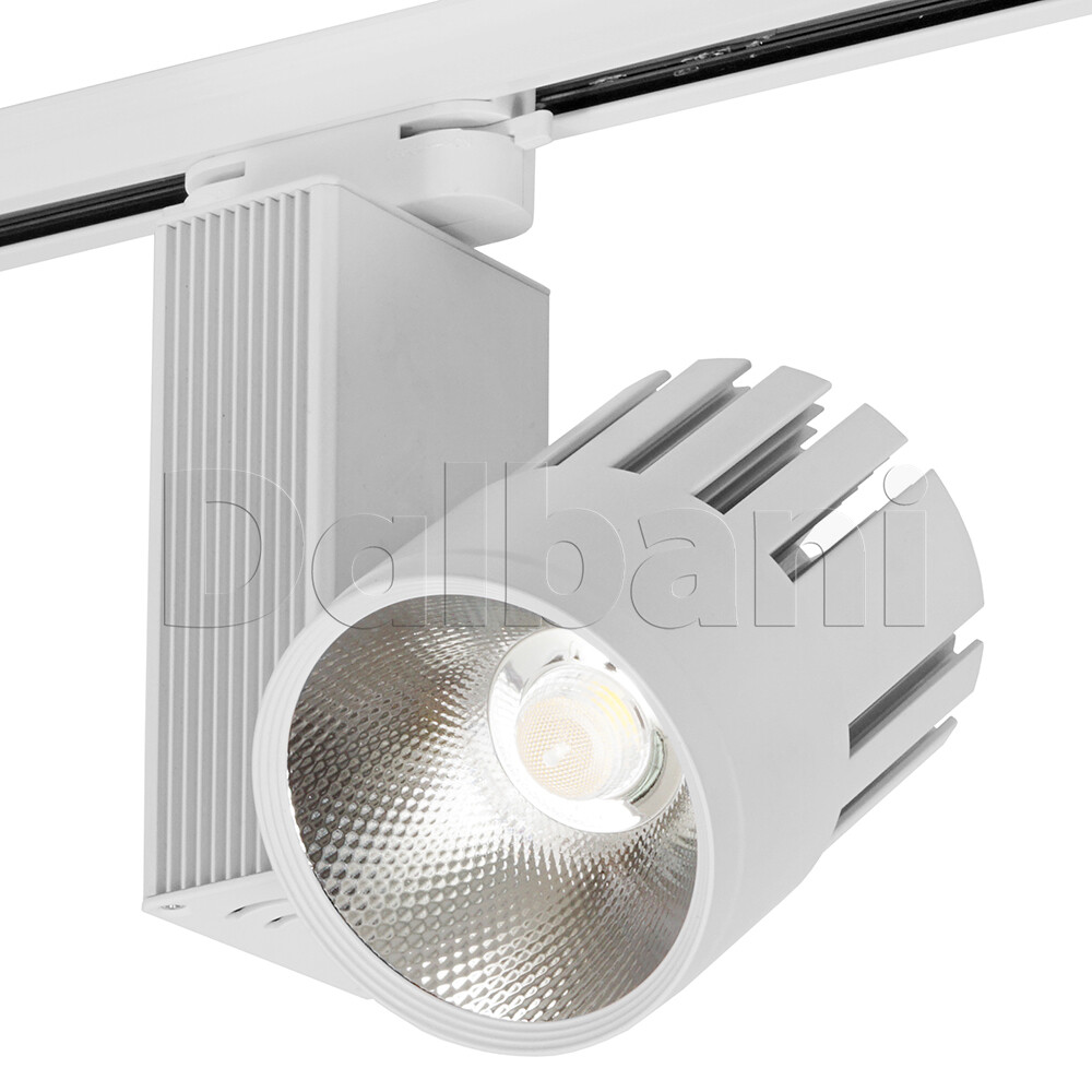 Modern LED Track Light White 30W 3000K 3100LM COB Office Home Studio ...