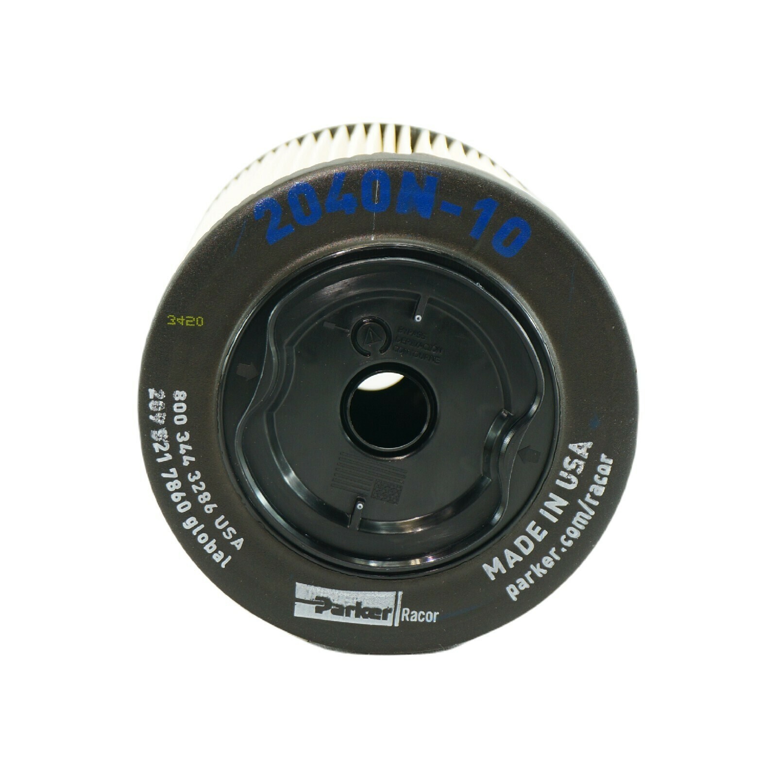 Racor 2040V10 2040N-10 2040TM-OR 10-Micron Fuel Filter Element P552040 ...