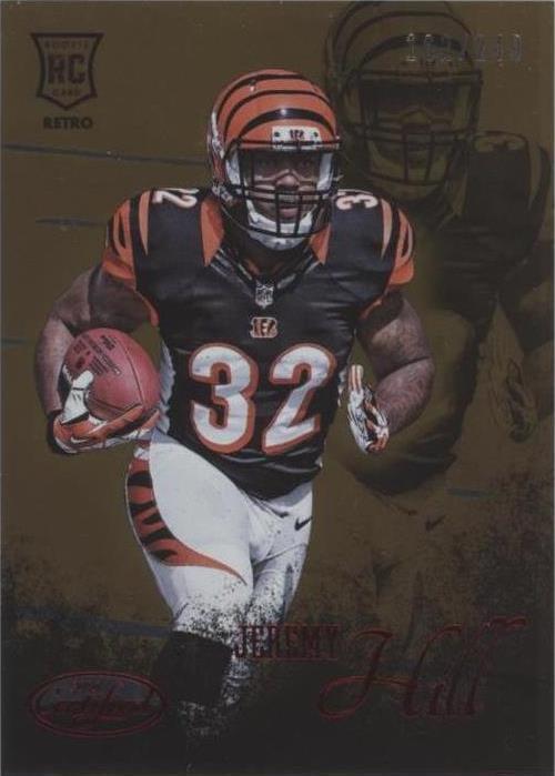 2014 Panini Certified - Retro Rookie Jeremy Hill #RR21 Red /249 (RC ...