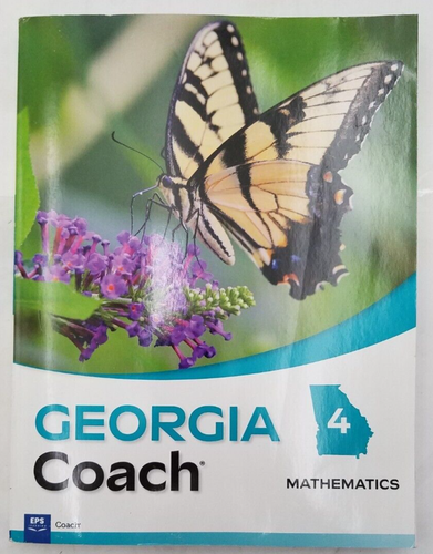 Georgia Coach Grade 4 Mathematics 2024 - No writing | eBay
