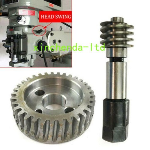 MILLING MACHINE CNC VERTICAL WORM GEAR HEAD ADJUSTING BOLT GEAR ...