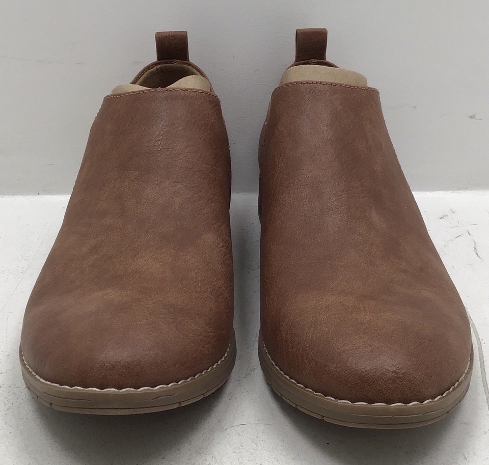 Eurosoft Women’s Willet Slip On Booties In Cognac US Size 10 M | eBay