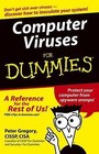 Computer Viruses for Dummies by Gregory, Peter H. 9780764574184 | eBay ...