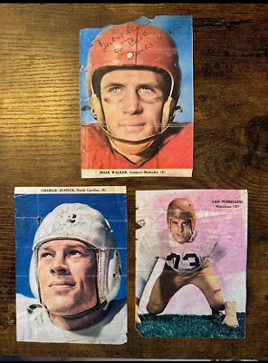 1948 Signed Magazine Pics. Doak Walker. Leo Nomellini. Charlie Justice ...