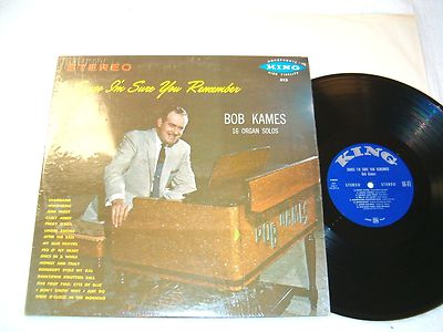 Bob Kames "Songs I'm Sure You Remember" 1950's Jazz/Pop LP, Nice VG++ ...