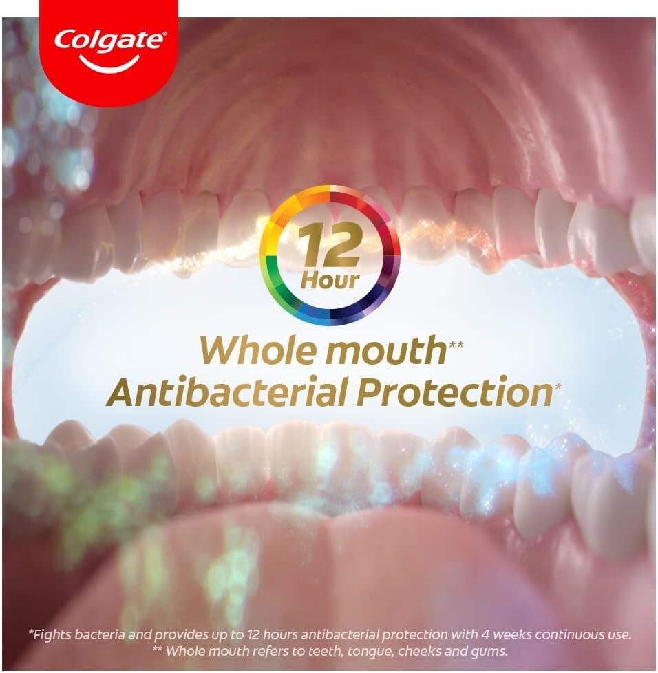 Colgate Total Advanced Clean Antibacterial Toothpaste Multi Benefit ...