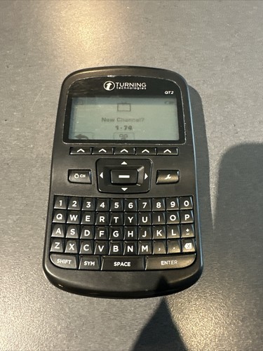 Turning Technologies QT2 Response Device Clicker RCQR-02 - Works GREAT ...