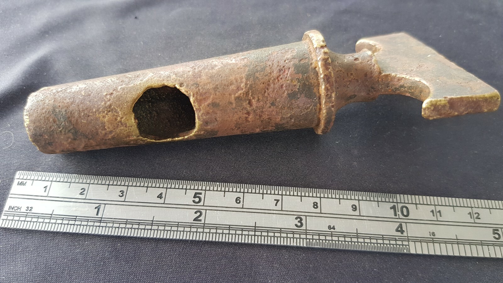 Rare very early type Post Medieval heavy bronze barrel tap from in ...