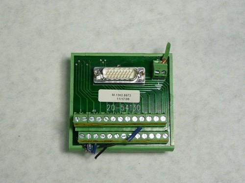 Giddings & Lewis M.1302.6973 Panel Mount Breakout Board USED | eBay