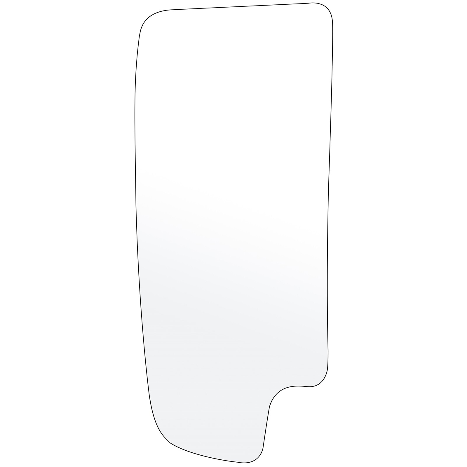 Lower Mirror Glass Right Side For 1988-1998 Chevy GMC C1500 C2500 C3500 ...