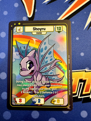 Neopets Battledome TCG Faerie Shoyru 1st Edition SR | eBay