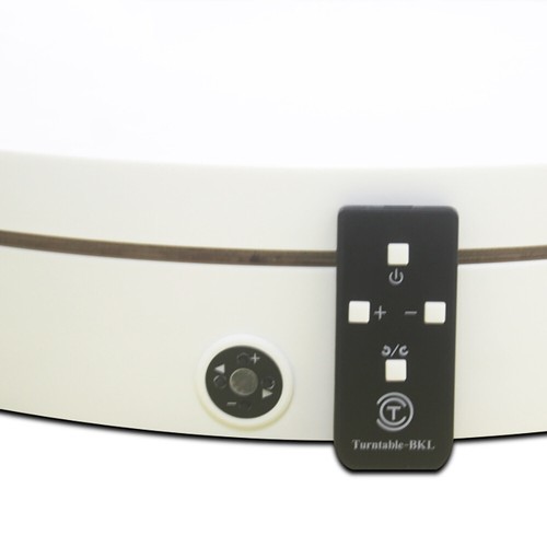 Newest Electric Rotary Table Remote Control Scanning Turntable Rotating ...