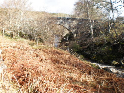 Photo 6x4 Bridge over the Allt Dearg beside Wester Barevan Cawdor c2009 ...