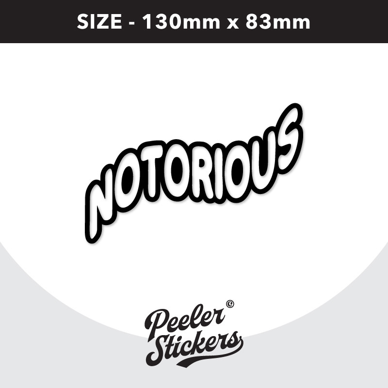 Notorious B.I.G Decal Sticker, Laptop Macbook Car Hip Hop Rap Sticker ...